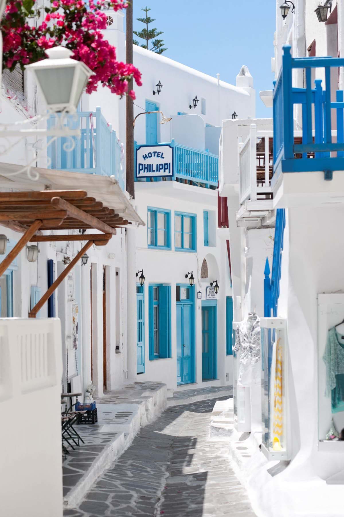 Mykonos, Řecko, Středozemní moře, Nejlepší destinace pro plavbu lodí ...