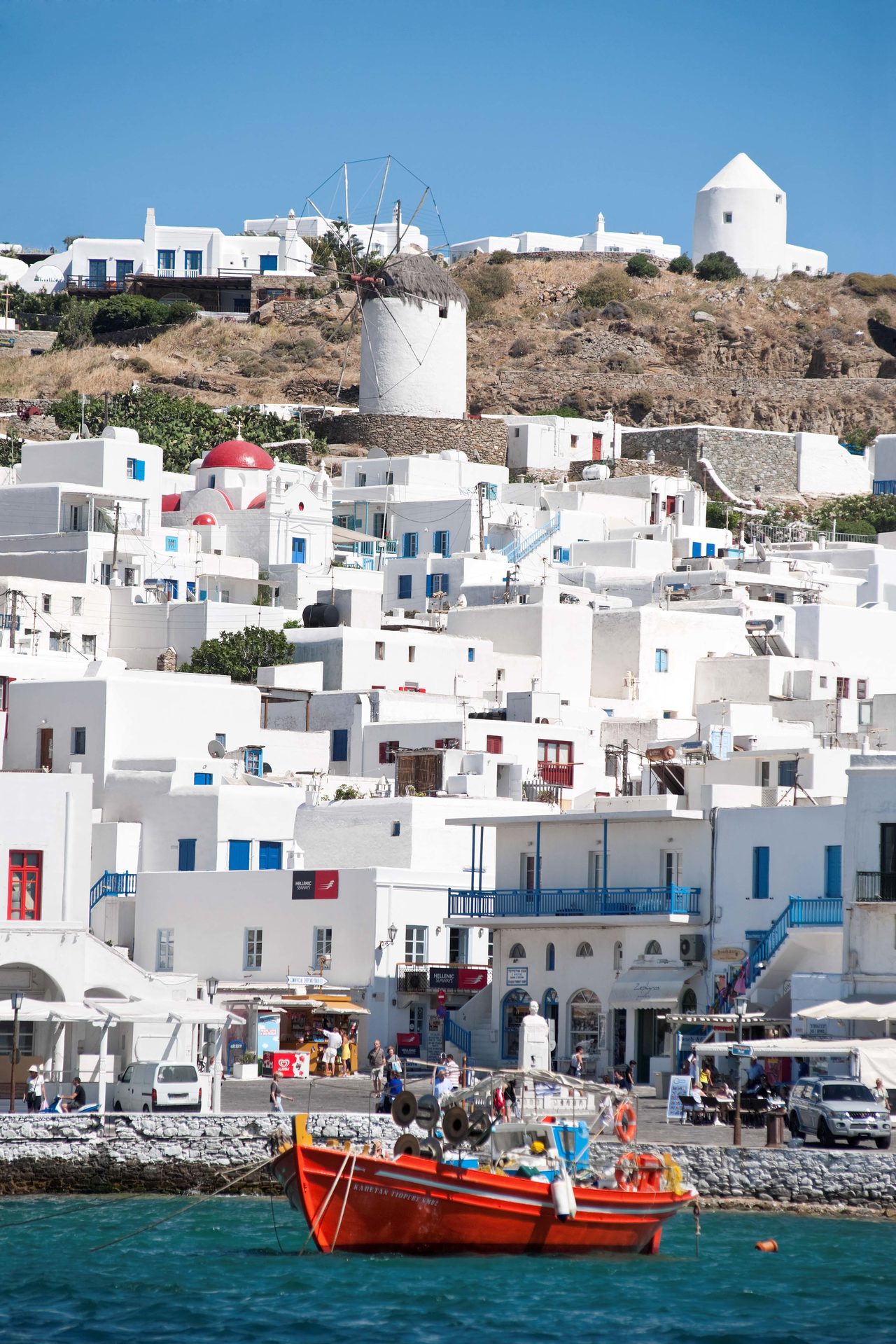 Mykonos, Řecko, Středozemní moře, Nejlepší destinace pro plavbu lodí ...