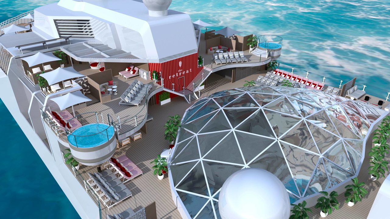 USA, Dominikánská republika, Bahamy z Ford Lauderdale na lodi Celebrity ...