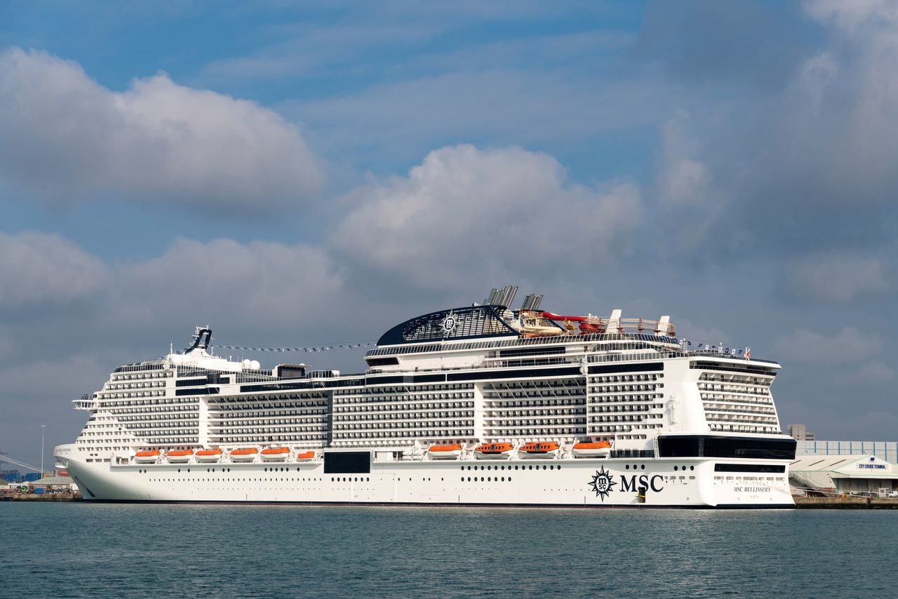 Tchaj-wan, Japonsko z Keelungu (Taipeje) na lodi MSC Bellissima, MSC ...