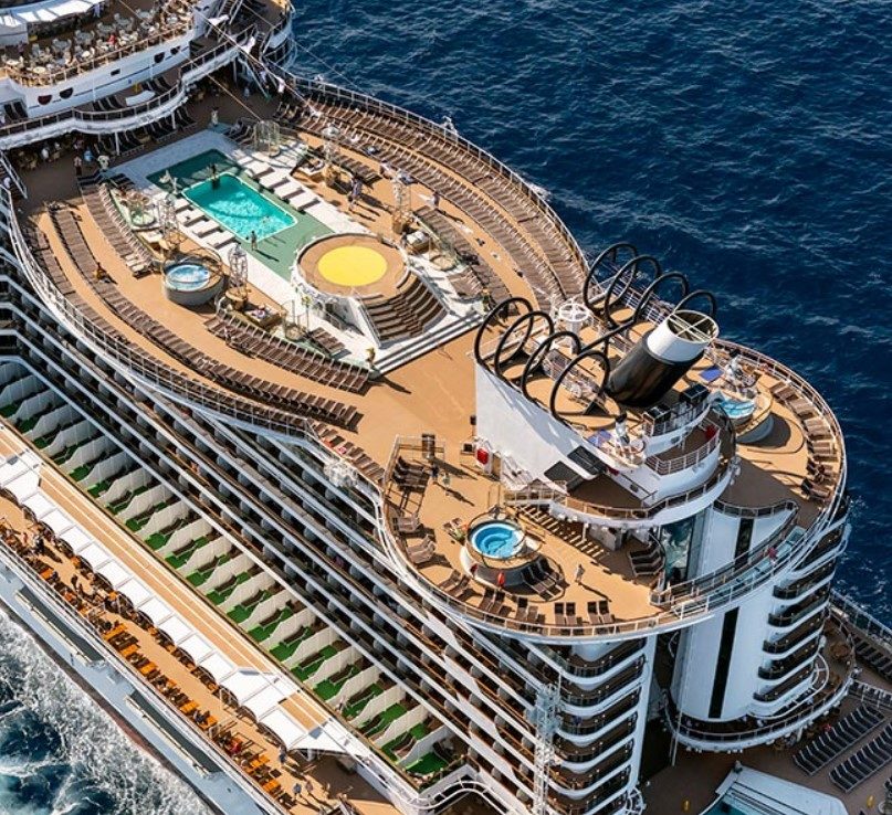 Itálie, Španělsko z Janova na lodi MSC Seaview, MSC Seaview, MSC ...