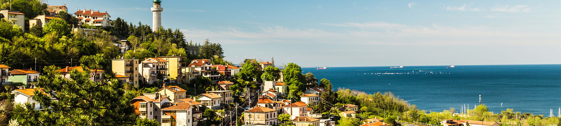 Terst, Itálie, Středozemní moře, Nejlepší destinace pro plavbu lodí ...