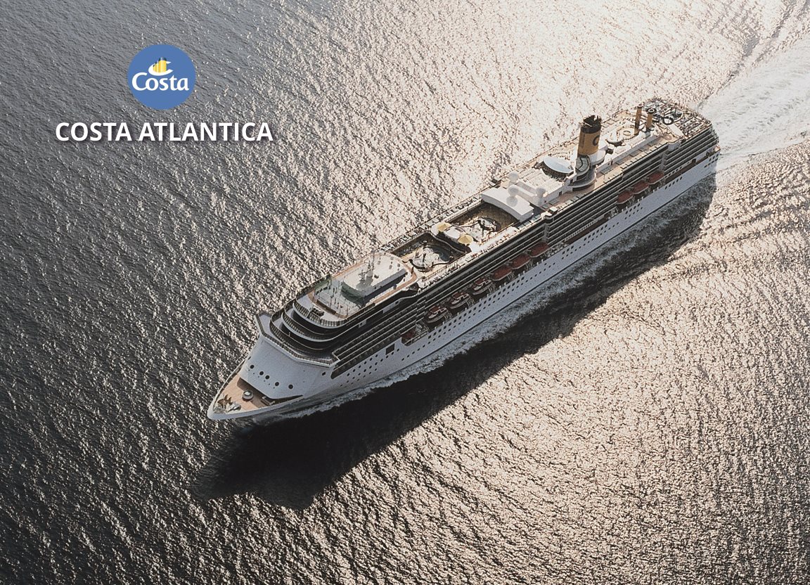 Costa Atlantica, Costa Cruises, Najděte svoji loď snů, Plavby lodí po ...